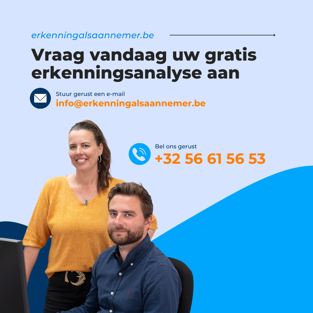 Erkenningen - Erkenning Als Aannemer | Erkenning aannemers 2025